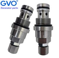 China GVO 0412207 Main Relief Valve Pressure Relief Valve Hydraulic Pump Valve EX100-3 EX100-5 EX120-2 EX120-3 EX120-5 Excavator Parts for sale