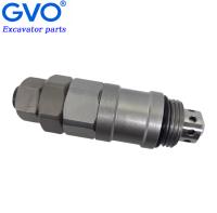 China GVO RD80970810 Auxiliary Relief Valve Pressure Relief Valve Hydraulic Safety Valve KX080-3 Excavator Parts for sale