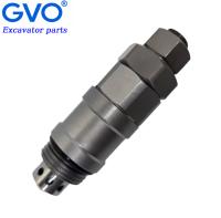 China GVO 7006926 7012697 7012701 Auxiliary Relief Valve Pressure Relief Valve Hydraulic Safety Valve Excavator Parts for sale