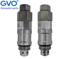 China GVO 21013-30671 Relief Valve Main Relief Valve Pressure Relief Valve Hydraulic Safety Valve Excavator Parts for sale