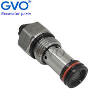 China GVO 60310755 Auxiliary Relief Valve Pressure Relief Valve Distributor Hydraulic Check Valve SY75 SY75C Excavator Parts for sale