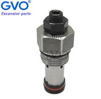 China GVO 60310755 Auxiliary Relief Valve Pressure Relief Valve Distributor Hydraulic Check Valve SY75 SY75C Excavator Parts for sale
