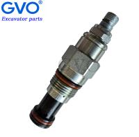 China GVO YR30V00007F7 YR30V00007F1 Pilot Valve Cartridge Type Pressure Relief Valve Solar Valve SK60 Excavator Parts for sale