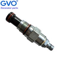 China GVO YR30V00007F7 YR30V00007F1 Pilot Valve Cartridge Type Pressure Relief Valve Solar Valve SK60 Excavator Parts for sale