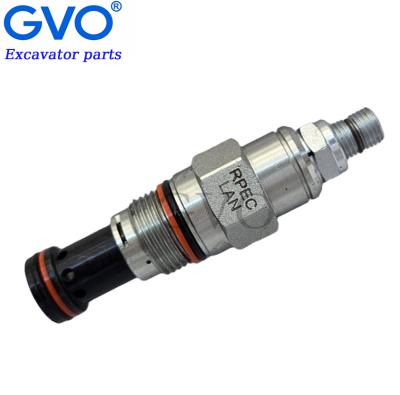 China GVO 6686893 Pilot-operated Cartridge Type Relief Valve Pressure Relief Valve Solar Valve 334 328 325 331 329 Excavator Parts for sale