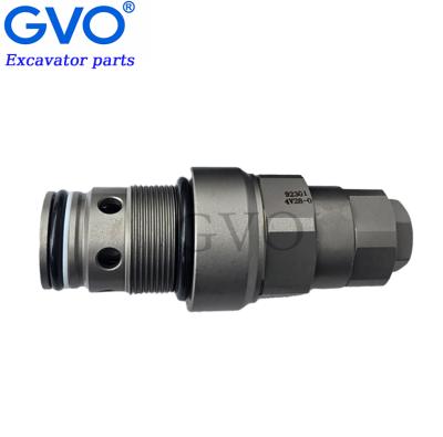 China GVO 592-2879 576-2570 Auxiliary Relief Valve Control Valve Pressure Relief Valve Safety Valve E374 E395 Excavator Parts for sale