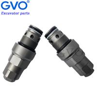 China GVO 592-2879 576-2570 Auxiliary Relief Valve Control Valve Pressure Relief Valve Safety Valve E374 E395 Excavator Parts for sale