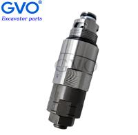 China GVO Auxiliary Relief Valve Distributor Pressure Relief Valve Hydraulic Safety Valve LiuGong LG922 LG923 LG933 Excavator Parts for sale