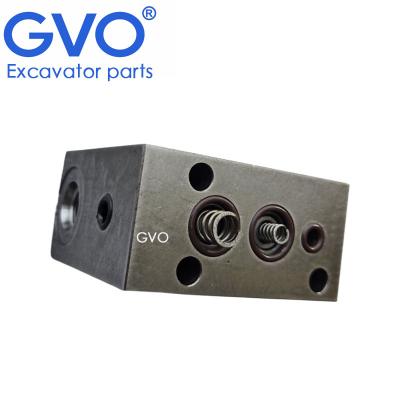 China GVO Swing Motor Time Delay Valve Block Eatton Type for R55 R60 R150 R215 R225 R305 Excavators for sale