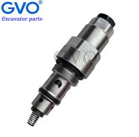 China GVO 2436R683F3 2436R683F4 Pressure Relief Valve Hydraulic Safety Valve SK200-1 SK200-3 SK220-1 SK220-3 Excavator Parts for sale
