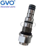 China GVO Travel Valve Hydraulic Safety Valve Pressure Relief Valve Control Valve DX140LC DX140 DH150 Excavator Parts for sale