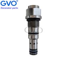 China GVO Travel Valve Hydraulic Safety Valve Pressure Relief Valve Control Valve DX140LC DX140 DH150 Excavator Parts for sale