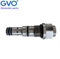 China GVO Travel Valve Hydraulic Safety Valve Pressure Relief Valve Control Valve DX140LC DX140 DH150 Excavator Parts for sale