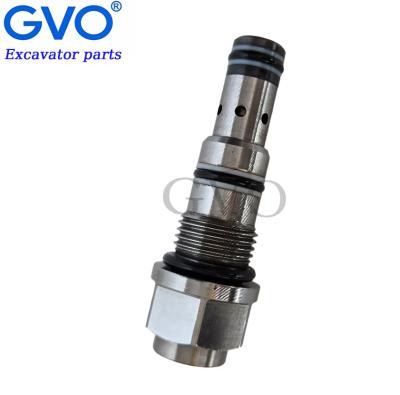 China GVO Travel Valve Hydraulic Safety Valve Pressure Relief Valve Control Valve SK130-8 SK140-8 E313GX Excavator Parts for sale
