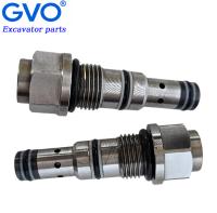 China GVO Travel Valve Hydraulic Safety Valve Pressure Relief Valve Control Valve Ishikawajima 135 150 155 Excavator Parts for sale