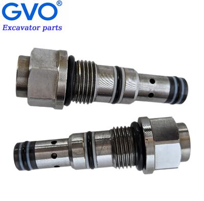 China GVO Travel Valve Hydraulic Safety Valve Pressure Relief Valve Control Valve Ishikawajima 135 150 155 Excavator Parts for sale