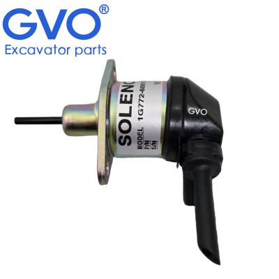 China GVO 1A021-600170 Stop Solenoid Valve Fuel Shut Off Solenoid for Tractors M5640SUD1 M59 MX4700DT for sale