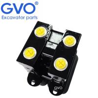 China GVO 31Q6-20100 31Q620100 Walking Foot Valve Pedal Assembly Operation Control Valve Pilot Foot Valve for R160 R210 DX140 DX225 for sale