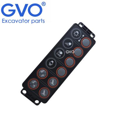 China 21Q6-30601 21Q630601 Headlight Wiper Control Switch Controller Assembly Control Panel Switch for R140 R200LC-9 R215-9 R225LC-9 for sale