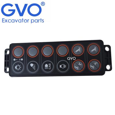 China GVO 21Q4-22181 21Q422181 21Q5-24000 21Q524000 Headlight Wiper Controller Switch Controller Assembly for R210W-9 Wheel Excavators for sale
