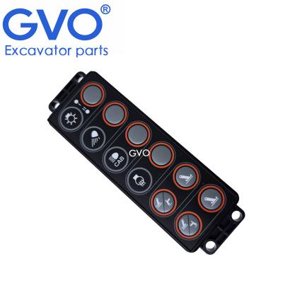 China GVO 21Q4-22181 21Q422181 21Q5-24000 21Q524000 Headlight Wiper Controller Switch Controller Assembly for R210W-9 Wheel Excavators for sale