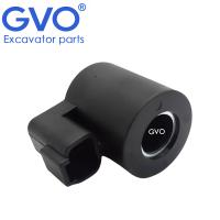 China GVO 485-750 Solenoid Valve Coil 24V for XE-SY Excavator Bulldozer Engineering Machinery Parts Electrical Components Engine Parts for sale