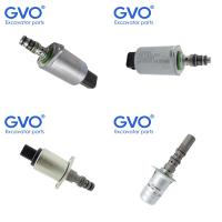 China GVO 1017969 Main Pump Proportional Solenoid Valve Hydraulic Pump Solenoid Valve for SY215 SY235 SY335 SY365 Excavators 24V for sale