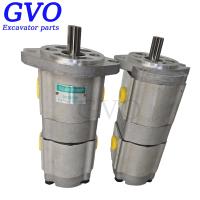 China GVO 9218005 Hydraulic Pump Dual Stage Gear Pump Hydraulic Pilot Pump Assembly EX100-1 EX100W-1 EX200 Excavator Parts for sale