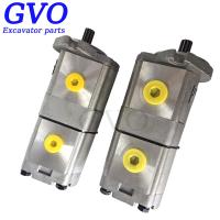China GVO 9218005 Hydraulic Pump Dual Stage Gear Pump Hydraulic Pilot Pump Assembly EX100-1 EX100W-1 EX200 Excavator Parts for sale