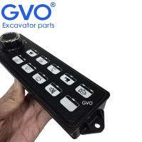 China GVO M20C2809553 Throttle Knob Control Panel Switch Air Conditioner Panel Switch Box Panel Switch Control Assembly for Excavators for sale