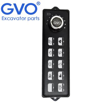 China 312703170 80368987 Switch Box Panel Switch Throttle Knob Air Conditioning Control Panel for XE135C XE200 200D XE235C 260C 370CA for sale