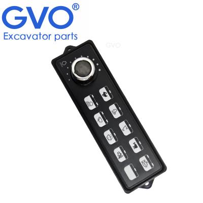China GVO M20C2809553 Throttle Knob Control Panel Switch Air Conditioner Panel Switch Box Panel Switch Control Assembly for Excavators for sale