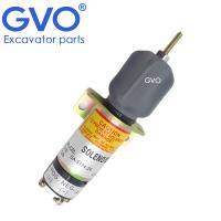 China GVO 2001-24E3U1B2S 2 SA-5174-24 2001ES-24E3U1B 2S2 Fuel Shut-off Solenoid Flame Out Solenoid Valve Construction Excavator Parts for sale