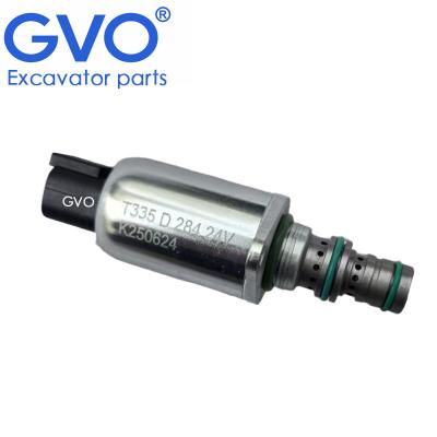 China GVO T335 D 284 K250624 24V Hydraulic Pump Proportional Solenoid Valve Control Valve for SY135 SY195 SY205 215 245 365 Excavators for sale