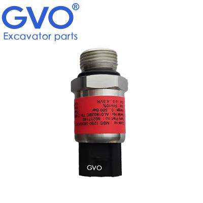 China GVO 60217140 MBS1250 063G1110 Hydraulic Pressure Sensor Low Pressure Sensor 500 Bar for SY215 SY235 SY265 SY335 SY365 Excavators for sale