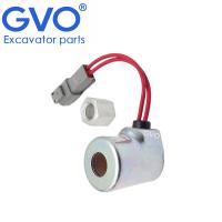 China GVO 6717706 Solenoid Valve Coil  for S220 S300 A220 A300 T190 T250 763 773 853 863 963 Construction Machinery Replacement Parts for sale