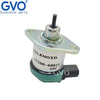 China 17208-60010, 17208-60012, 17208-60015, 17208-60016, 17208-60017, Excavator Engine D1005, D1105, V1205, Fuel Cut-off Solenoid Valve for sale