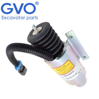 China GVO 10-01178-02 100117802 10-0117802 10-01178-04 100117804 Flameout Solenoid Valve Ignition Switch Speed Control Valve for V2203 for sale