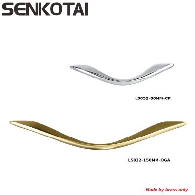 China Simple design brass pull handle for furniture hardware,cabinet,wardrobe for sale