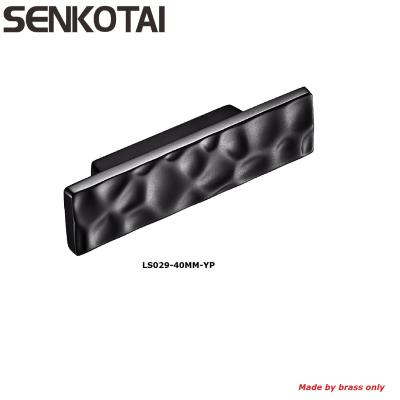 China Modern rectangular furniture pull handle by brass for cabinet,cupboard for sale