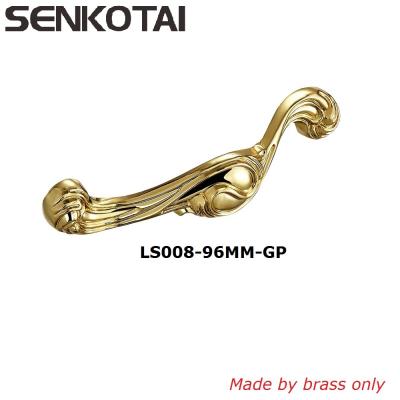 China Antique Gold European Style Vintage Handles Pulls for Cabinet Door Dresser Cupboard Closet Drawer Furniture for sale