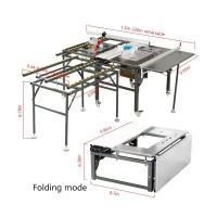 China 120mm Side Saw Diameter WJS480 Sliding Table Panel Saw Machine For Woodworking Furniture for sale