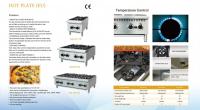 China Stainless Steel Commercial Cooking Equipment Countertop Gas Range / Hot Plate Heavy Duty For Restaurant for sale