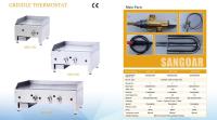 China Electric Stainless Steel Restaurant Commercial Countertop Griddle Anti Corrosion for sale