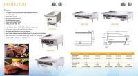 China Electric Stainless Steel Restaurant Commercial Countertop Griddle Anti Corrosion for sale