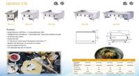 China Electric Stainless Steel Restaurant Commercial Countertop Griddle Anti Corrosion for sale