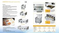China Electric Stainless Steel Restaurant Commercial Countertop Griddle Anti Corrosion for sale