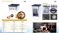 China Stainless Steel Commercial Cooking Equipment Countertop Gas Range / Hot Plate Heavy Duty For Restaurant for sale