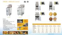 China Durable Stainless Steel Commercial Fryer Gas For Restaurant for sale
