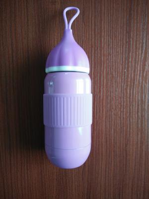 China Purple Plastic Refillable Water Bottles With Food Grade PP / 304SS Material for sale